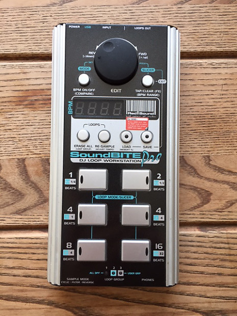 Red Sound SoundBITE Pro Professional DJ Loop Sampler | Reverb