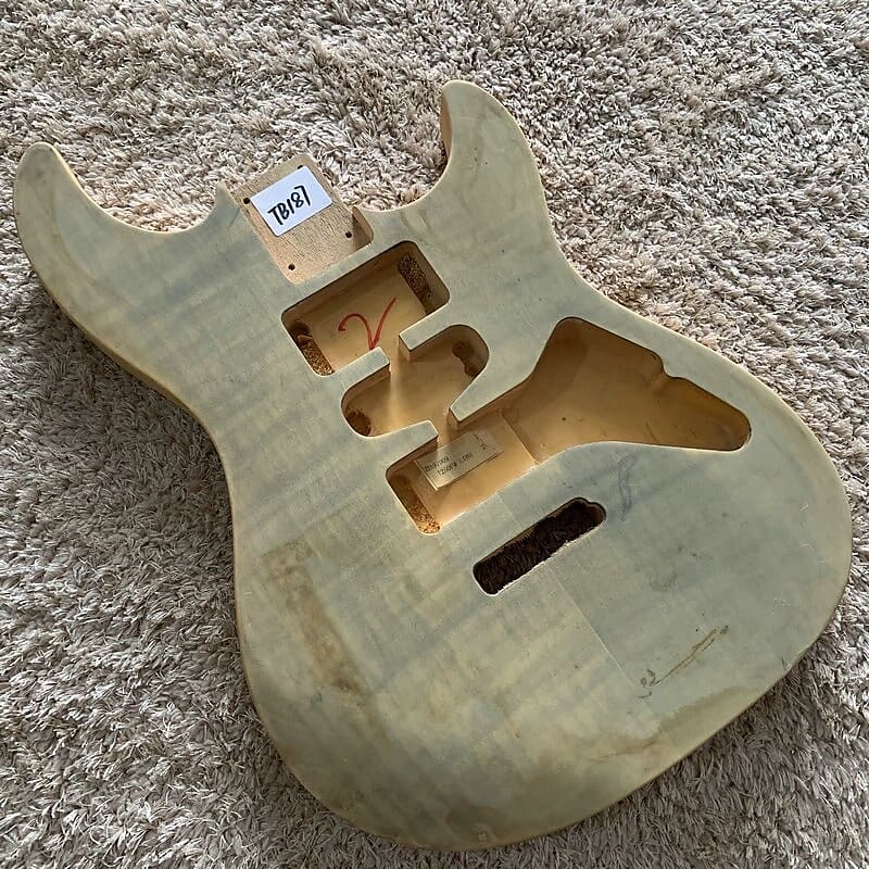 DIY Project Solid Bass Guitar Double Cutaway Body | Reverb