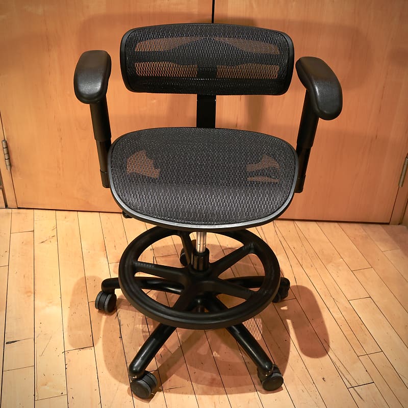 Crown Seating Stealth Studio Engineer Chair - Black | Reverb