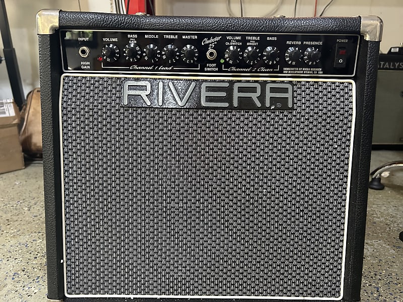 Rivera Clubster 25 1x10 2019 ? - Black | Reverb