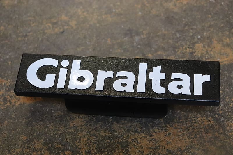 Gibraltar Drum Rack Plastic Logo | Reverb