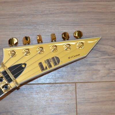 ESP LTD M1 Custom 87 2022 - Metallic Gold | Reverb