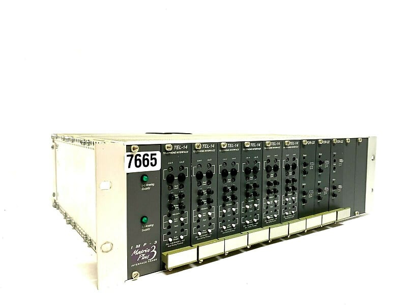 Clear-Com/Matrix Plus 3 IMF-3|Tel-14|For-22 Interface Frame | Reverb