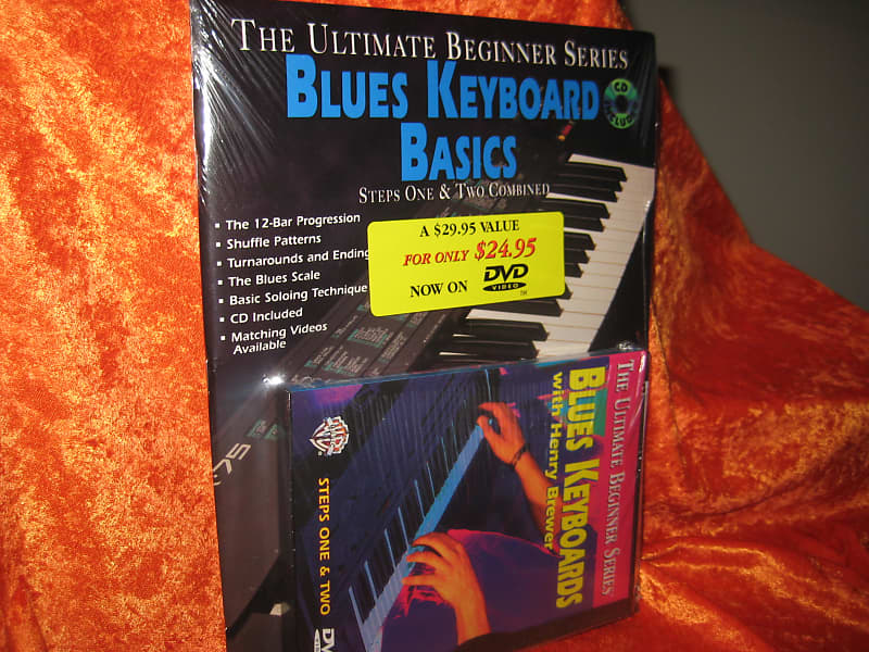 Ultimate Beginner Series Blues Keyboard Basics Book w/ DVD | Reverb