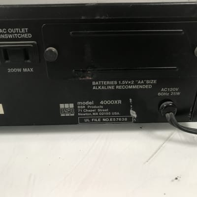 Vintage BSR Model 4000XR Computer Memory Frequency | Reverb
