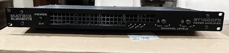 Matrix GT1000FX Power amplifier | Reverb