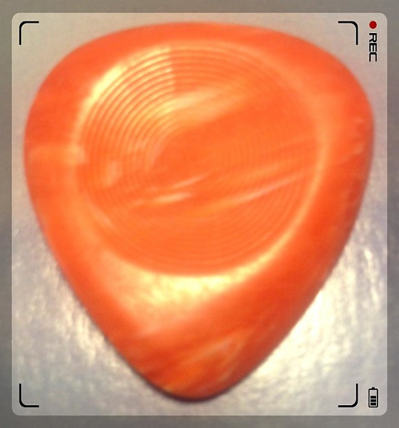 US Blues Galalith Casein Guitar Pick | Reverb