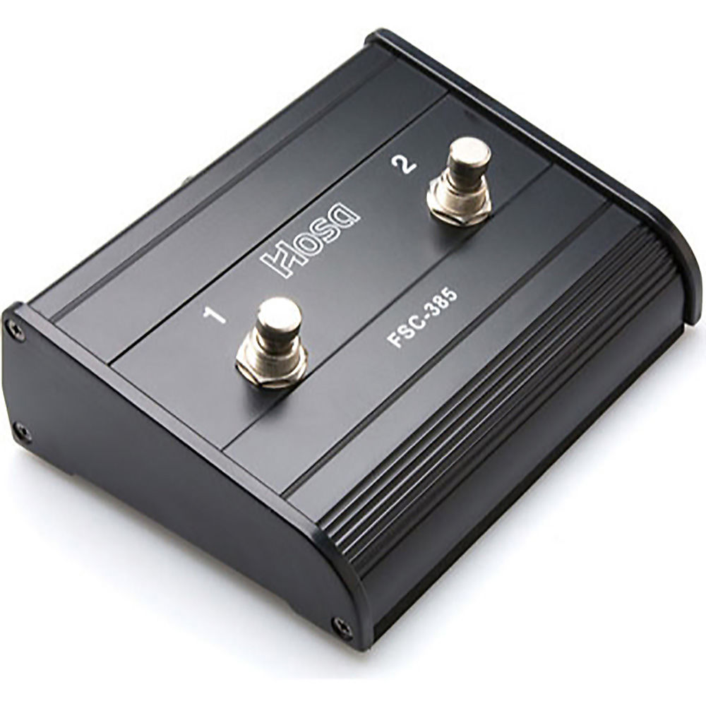 Hosa FSC-385 Guitar-Style Dual Latching Footswitch | Reverb
