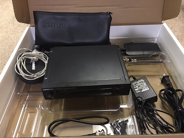 SHURE PSM 300 Complete System with P3R Body Pack and SE215 | Reverb