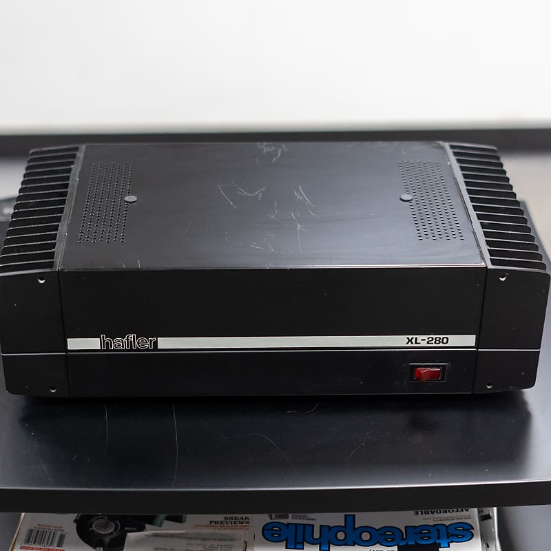Hafler XL-280 Stereo Amplifier 145 Watts Per Channel - Black | Reverb