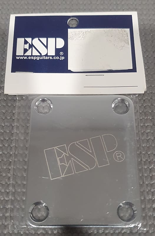 ESP Neck plate - Chrome | Reverb UK