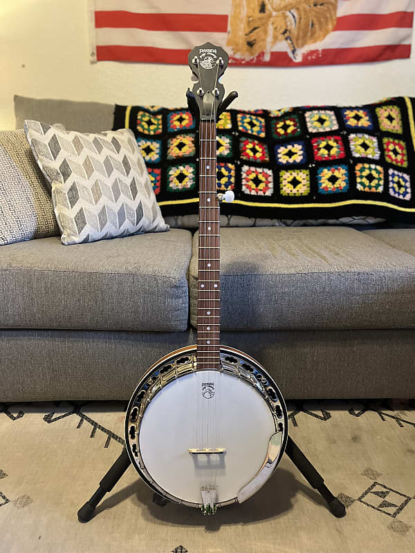 1993 USA Made Deering Standard Left Handed 5 String Banjo | Reverb