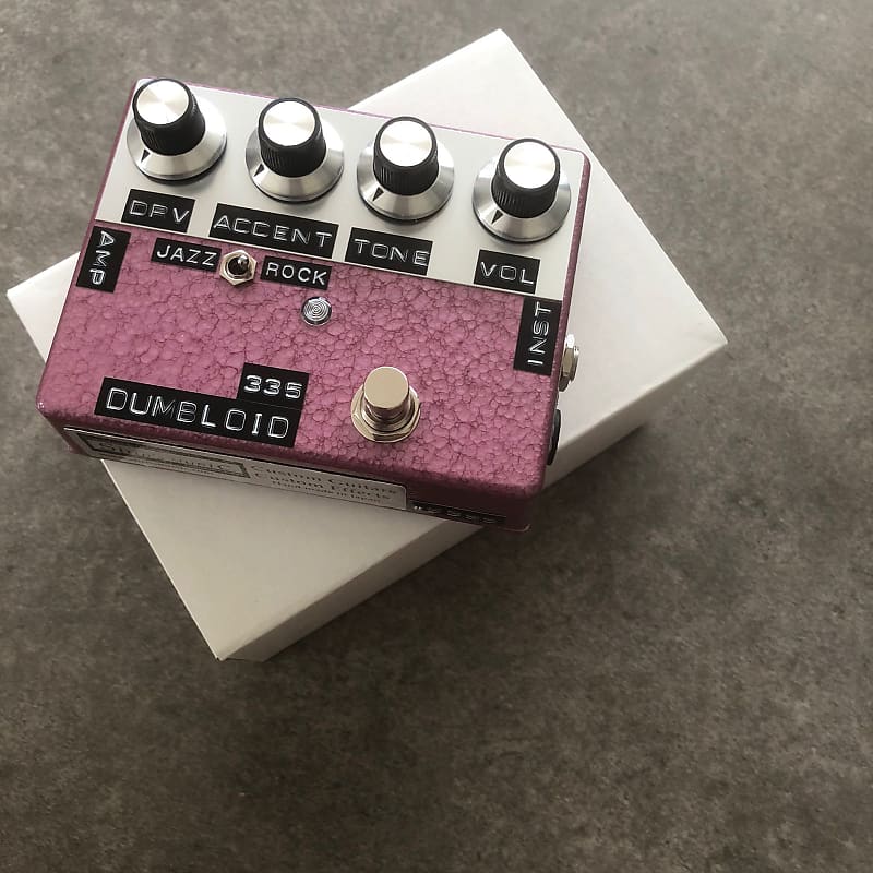 Shin's Music Dumbloid 335 Overdrive Raspberry hammertone | Reverb