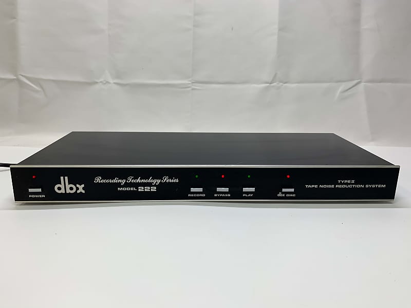 dbx 222 Type II Tape Noise Reduction System | Reverb