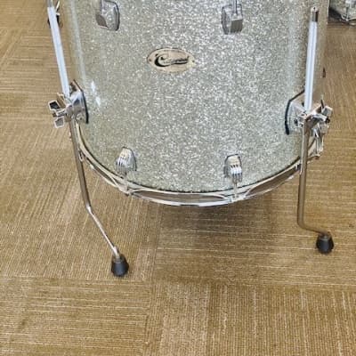Ludwig 5 Piece-Silver Sparkle, All Maple Centennial Shell | Reverb