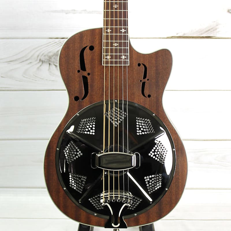 Royall Resonators Parlorator All Mahogany Cutaway Resonator | Reverb