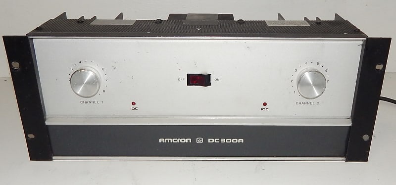 Crown Amcron CD300A vintage power amplifier | Reverb