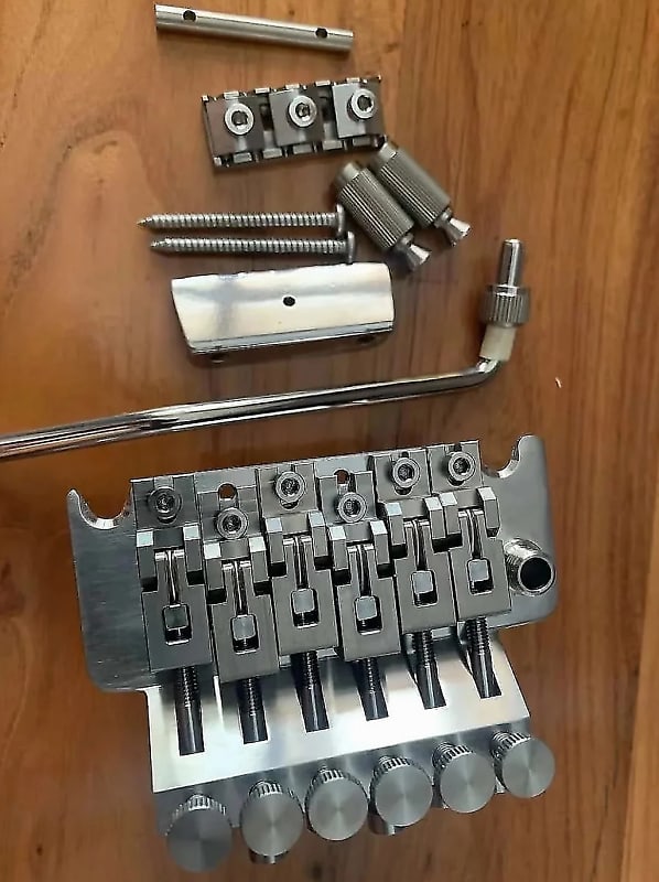 Titanium Guitar Double Locking Bridge Tremolo System | Reverb