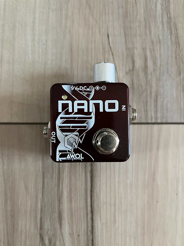 AWOL Pedals Nano 2020 Blood Red | Reverb