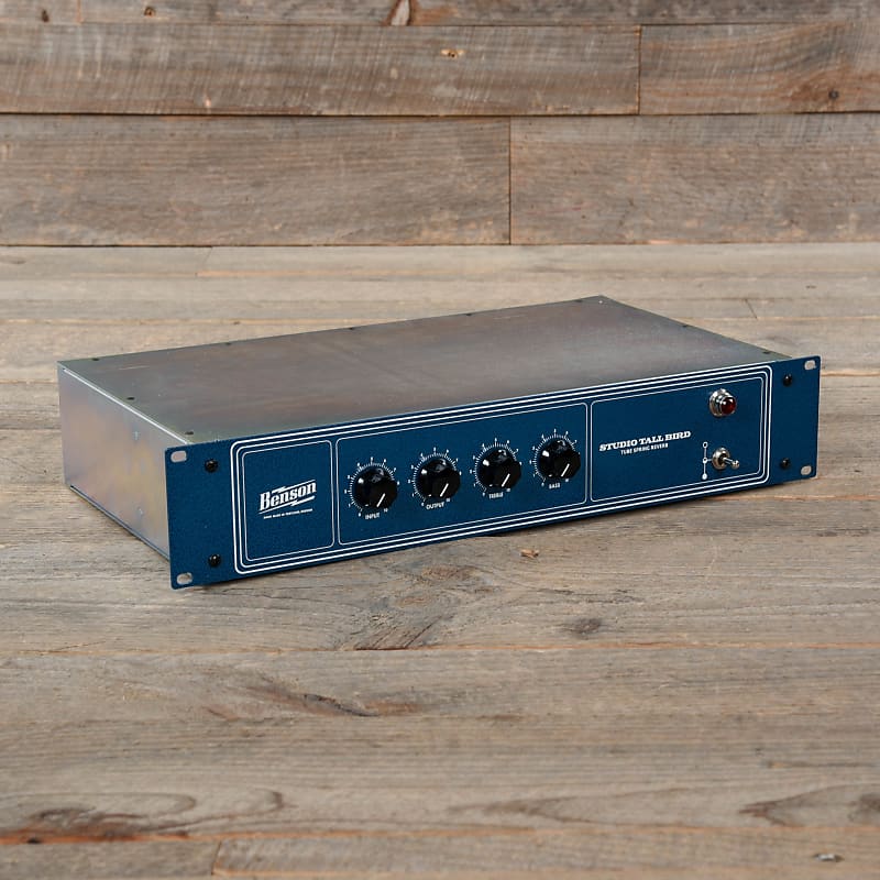 Benson Studio Tall Bird Spring Reverb Effect Rack | Reverb