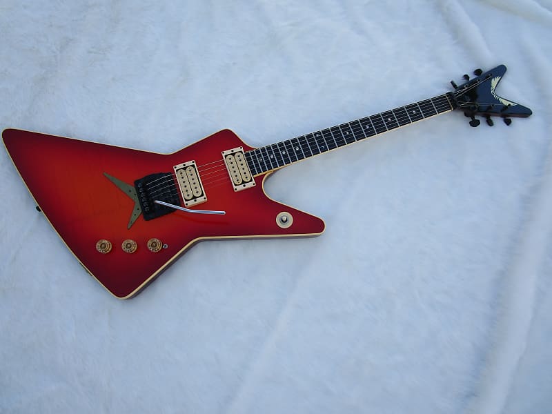 Dean Z Explorer 1978 Cherry Burst 1 owner Clean | Reverb