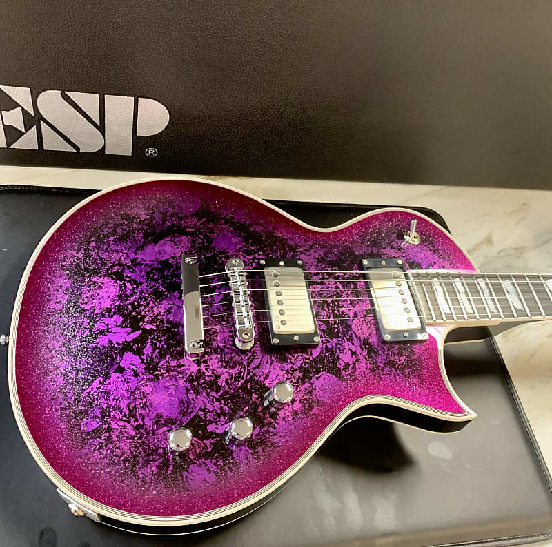 ESP ECLIPSE CUSTOM PURPLE PEEL 2024 | Reverb
