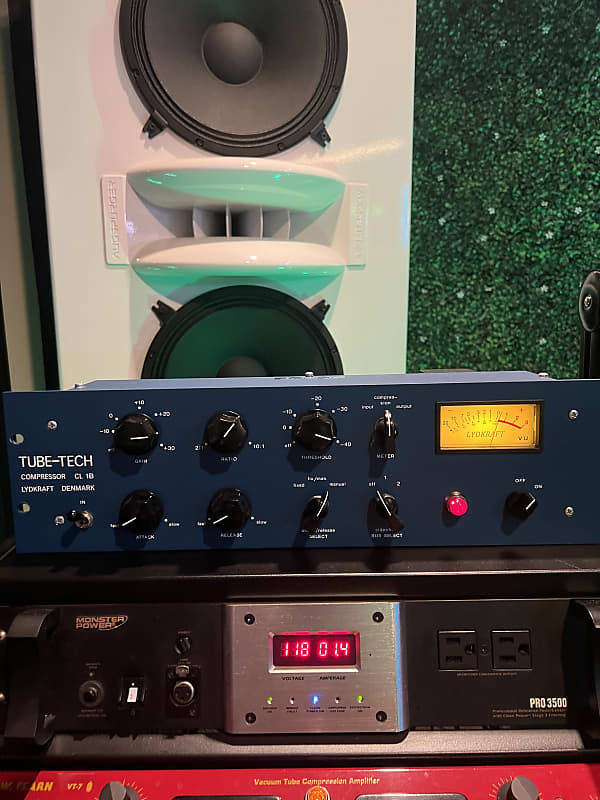 Tube-Tech CL 1B Mono Opto Compressor 2010s - Blue | Reverb