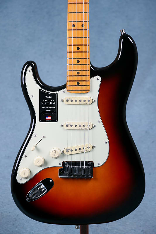 Fender American Ultra Stratocaster Left Handed Maple | Reverb