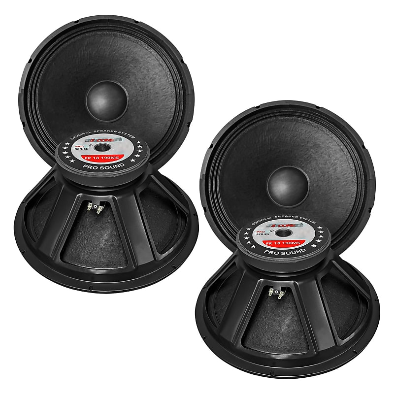 5 Core 18 Inch Subwoofer Speaker 1Pc 1000W PMPO Raw Full | Reverb