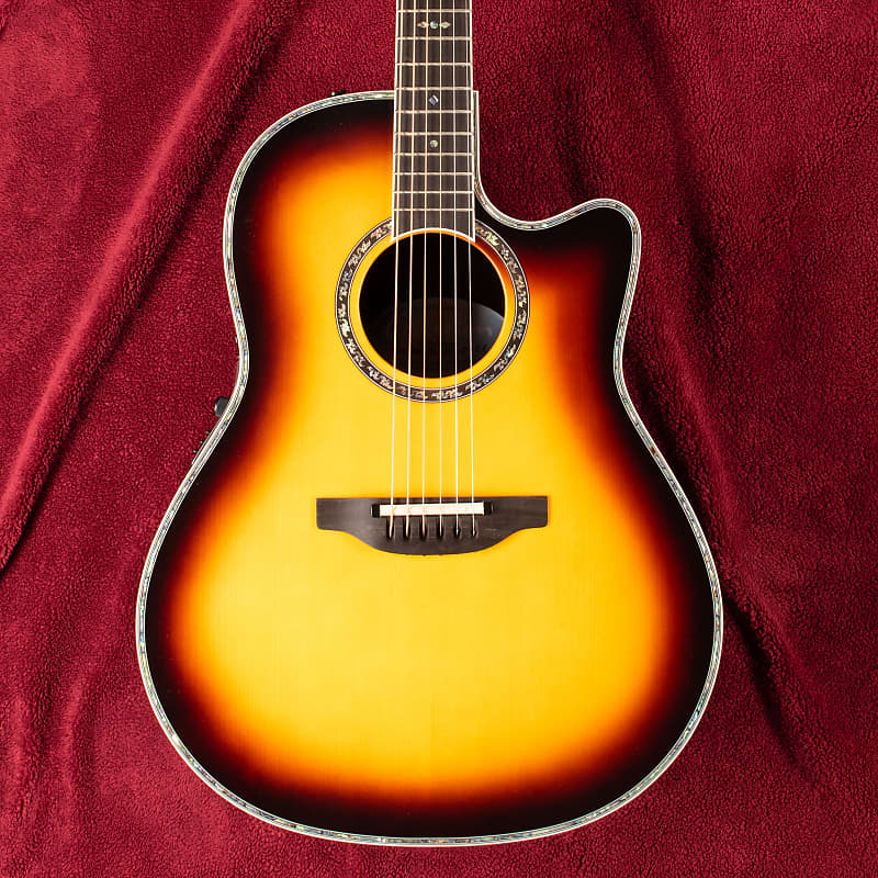 Ovation Custom Balladeer 2762BL-VB Vintage Burst | Reverb