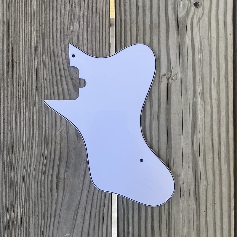 Mosrite Celebrity Pickguard 60s - White vintage original | Reverb