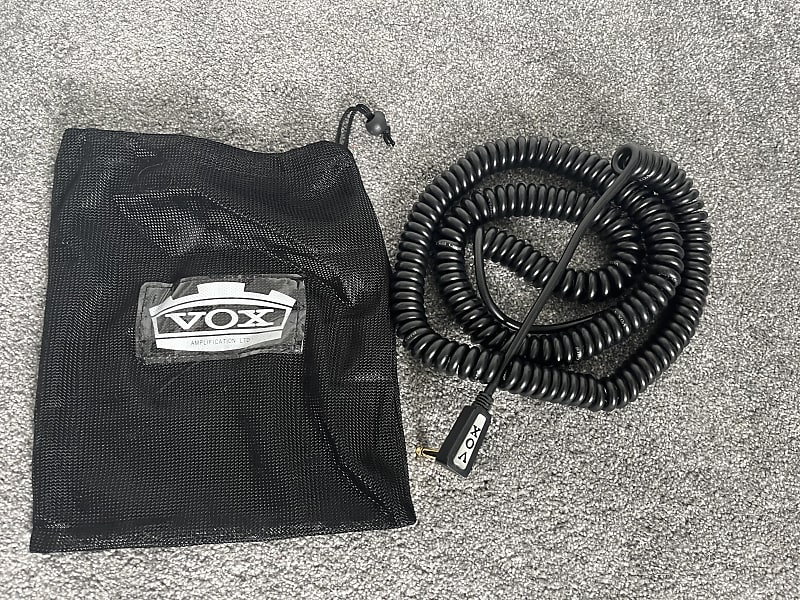 Vox Coil Guitar Cable (Black) | Reverb UK