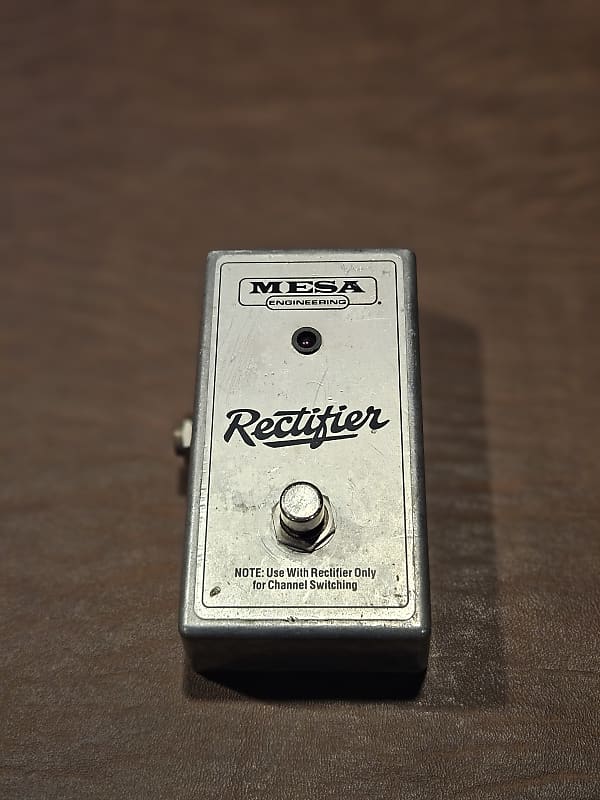 Mesa Boogie 2 Channel Rectifier Footswitch 1992-2000 - Gray | Reverb