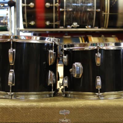1976 Ludwig Hollywood in Black Cortex 14x22 16x16 9x13 | Reverb UK