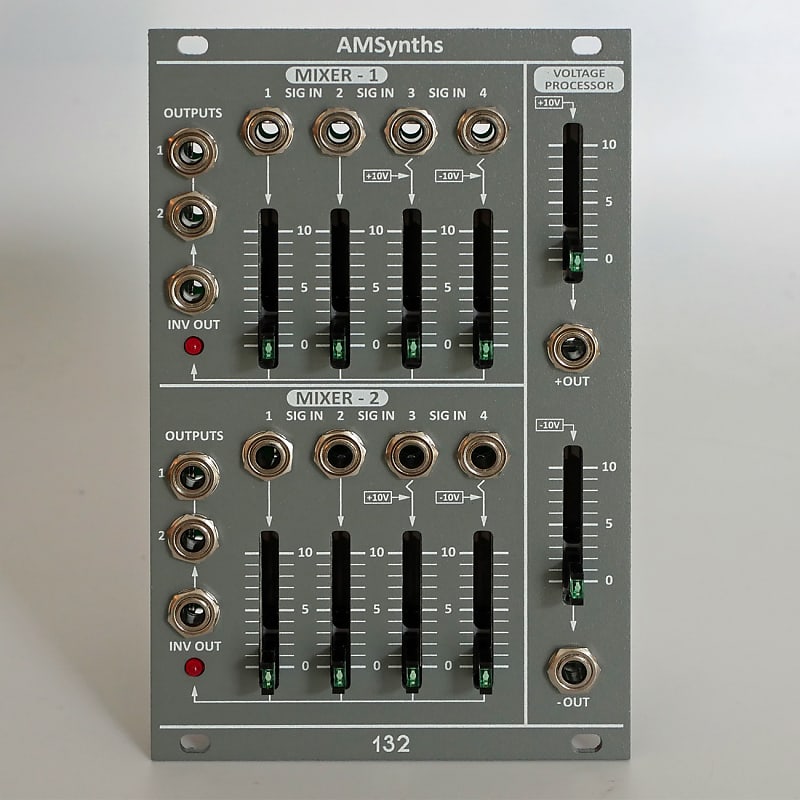 AMSynths Eurorack Module - AM8132 Dual CV Mixer | Reverb UK