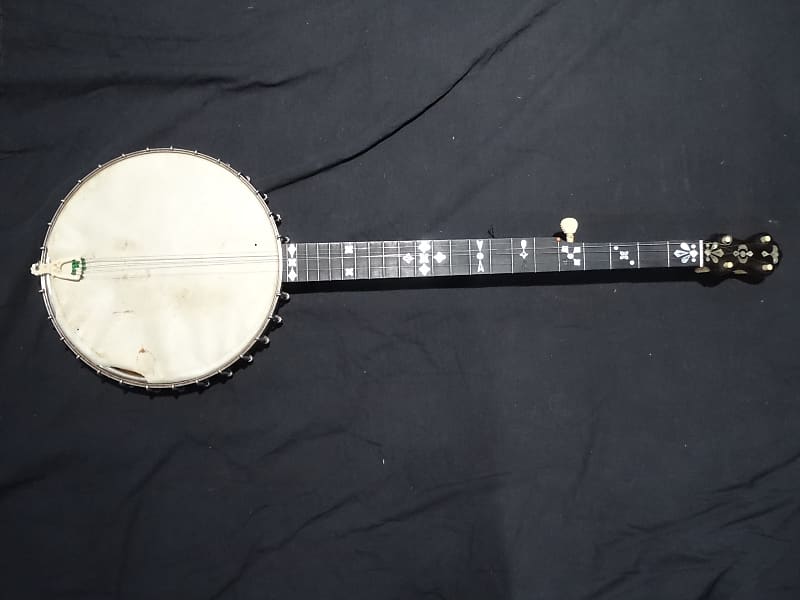 A.C. Fairbanks Special Electric 5 String Banjo 1898 | Reverb