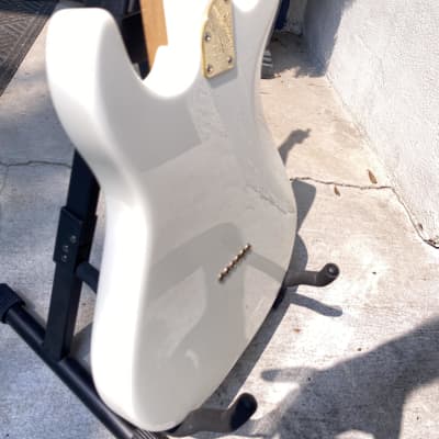 2010s Kiesel Bolt 6 USA Custom Shop "Marilyn" - White with | Reverb