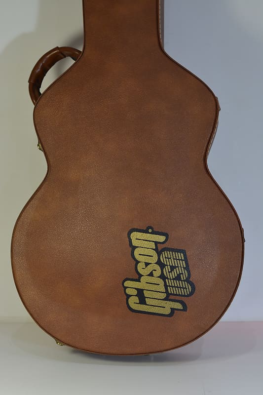 TKL Gibson 335 Case - Brown with Pink Lining | Reverb