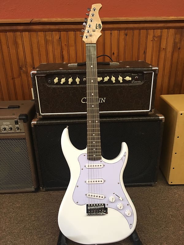 AXL Headliner Strat White | Reverb