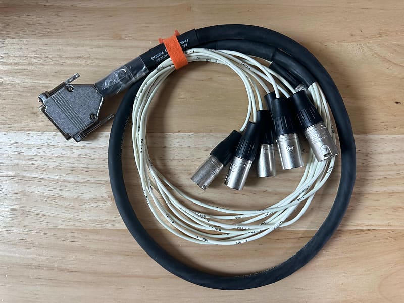 ProCo DA88XM-5 8-channel DB25 to XLR Male Snake - 5 foot | Reverb