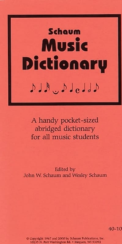 Music Dictionary | Reverb