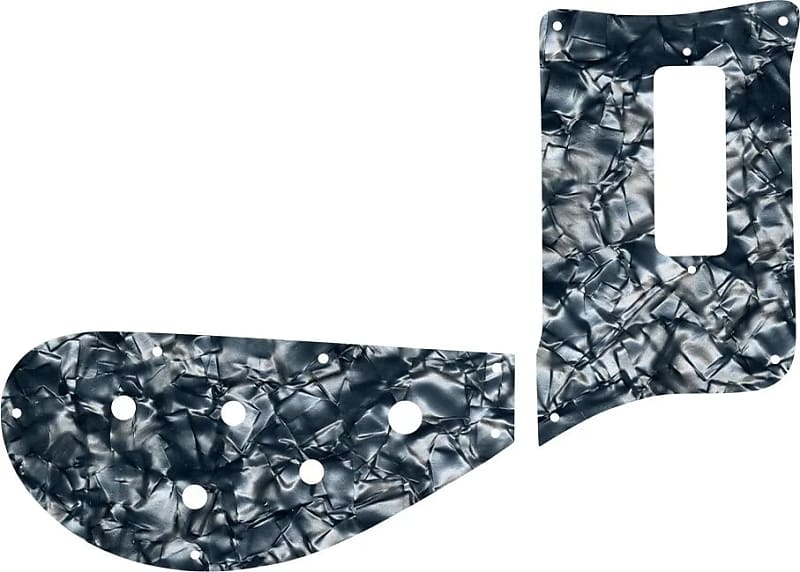 WD Custom Pickguard For Rickenbacker 4003 Bass #28SG Silver | Reverb