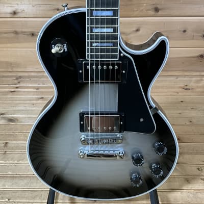 Gibson Custom Les Paul Silverburst Electric Guitar - | Reverb