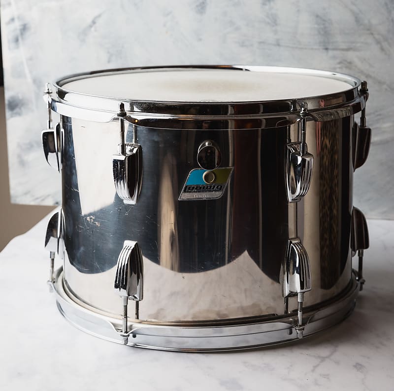 Ludwig Stainless Steel 10x14 Rack Tom 1970's | Reverb
