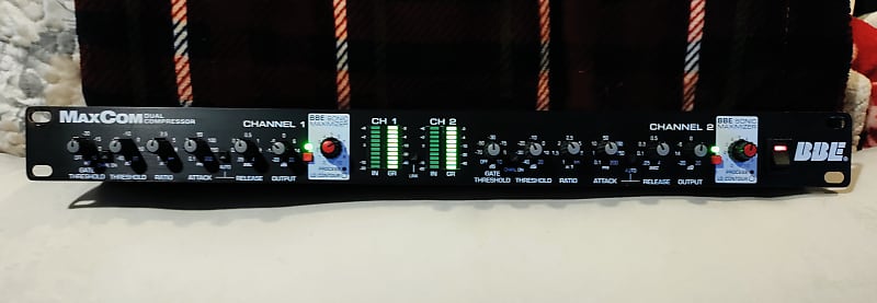 BBE Maxcom Dual Compressor BBE Processor Sonic Maximizer | Reverb