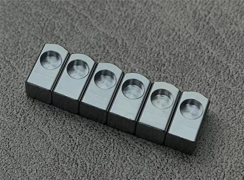 set of 6 Floyd Rose Titanium Alloy String Lock Insert Blocks | Reverb
