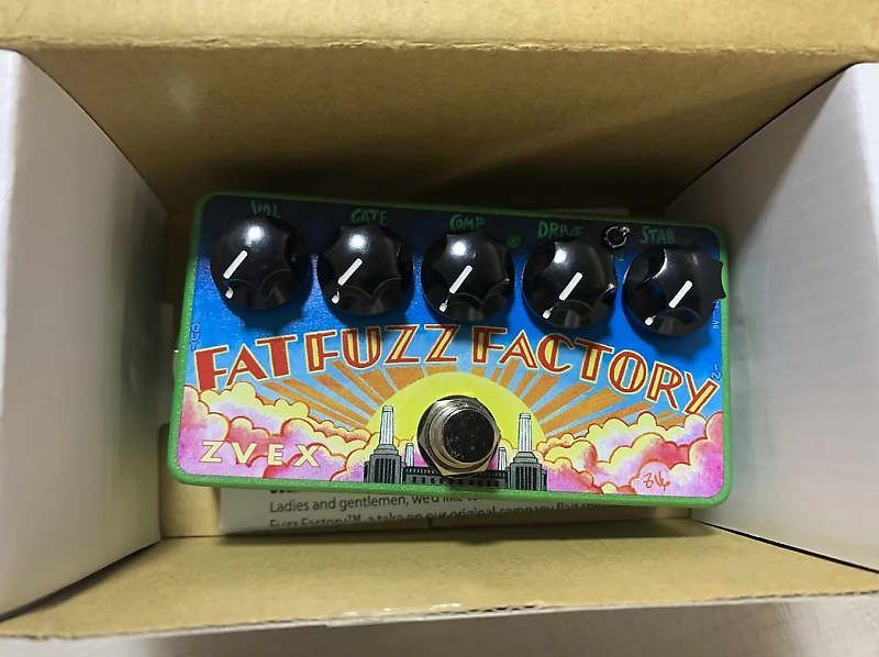 Zvex Fat Fuzz Factory Pedal | Reverb Australia