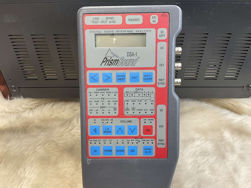 Prism Sound DSA-1 analyzer audio | Reverb