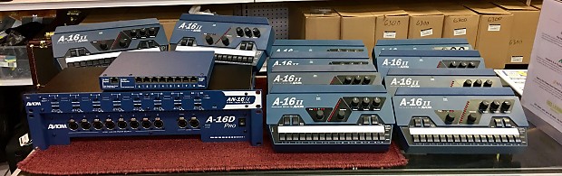 Aviom Complete Personal Monitor Mixing System~10 Mixers!~ | Reverb