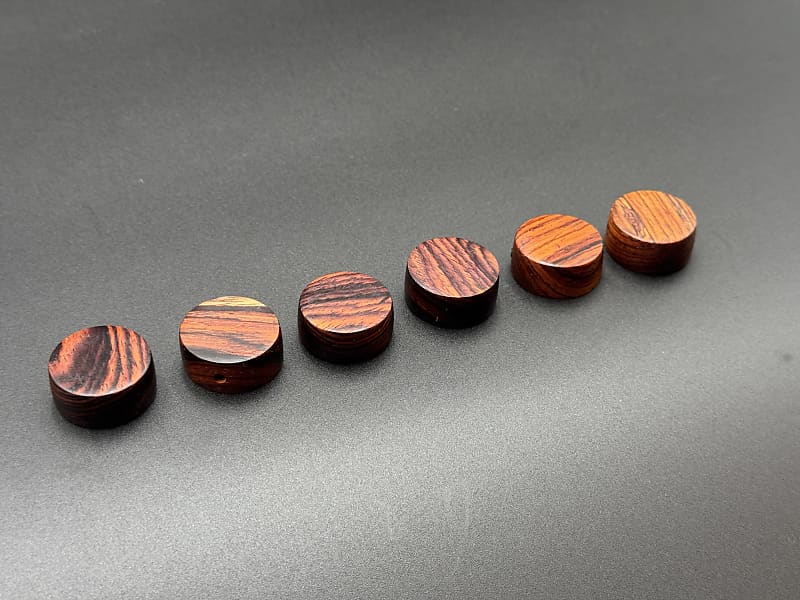 Cocobolo - Wood volume/tone knobs (Price per knob) | Reverb